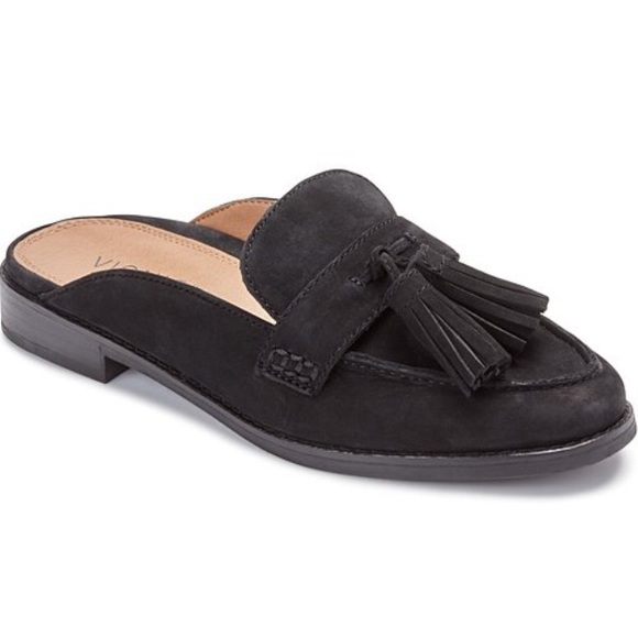 Vionic | Shoes | Nwt Vionic Black Reagan Nubuck Leather Mule | Poshmark